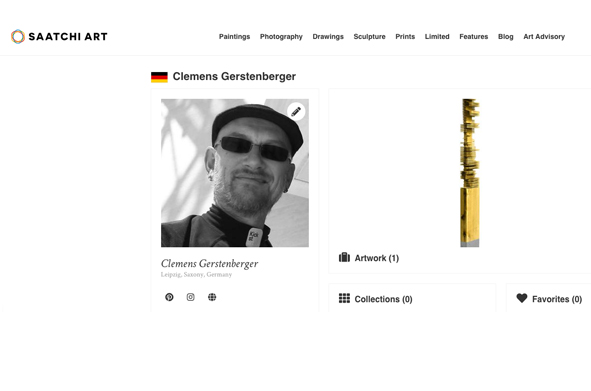 Gerstenberger on SAATCHIART – Clemens Gerstenberger Studio